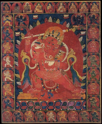 Buddhist Deity: Yamari, Rakta (Masterworks)