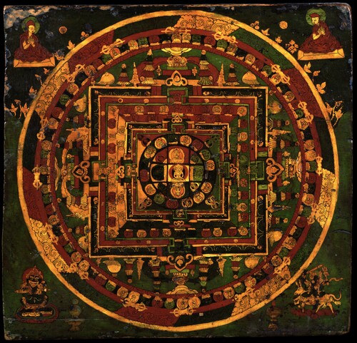 Mandala: Ritual Mandala Plate (Wood)