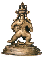 Jambhala (Buddhist Deity) - Black (2 hands) (Himalayan Art)