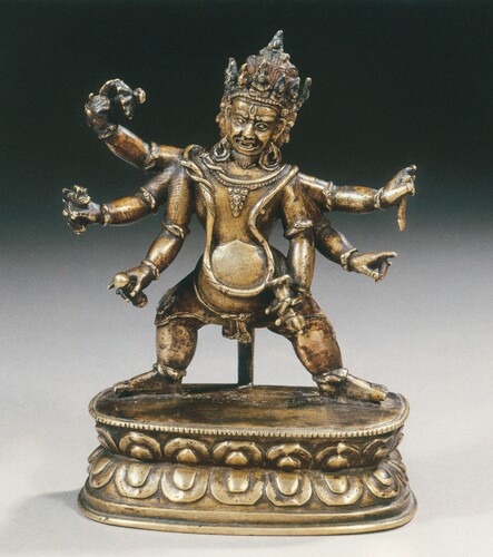 Buddhist Deity: Yamari, Krishna (Drigung Tradition)