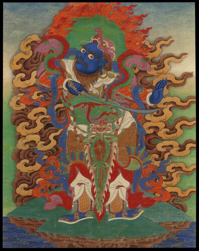 Buddhist Worldly Protector: Virudhaka, Guardian of the South