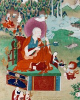 Arhat/Sthavira (Buddhist Elder) - 16 Elders: Angaja (Himalayan Art)