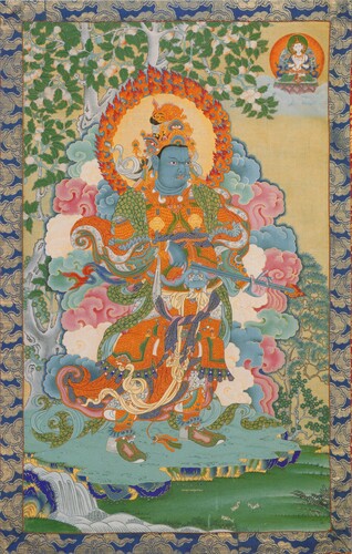 Buddhist Worldly Protector: Virudhaka, Guardian of the South