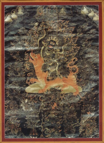 Mahakala: Vyaghra Vahana (Riding a Tiger)