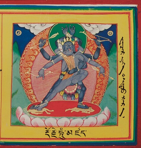 Buddhist Deity: Vajramrita & Related Deities