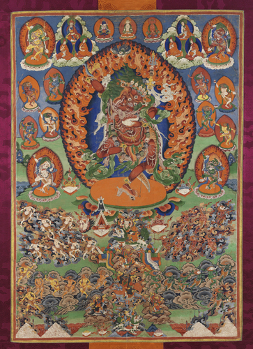Buddhist Deity: Simhamukha Main Page