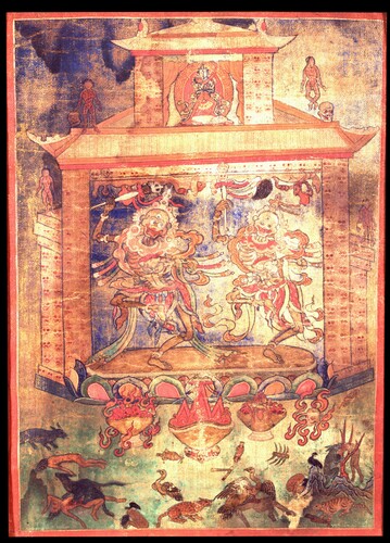 Buddhist Protector: Shmashana Adhipati (Chitipati)