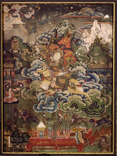 Deity, Tibetan: Warrior Appearance (Drala)