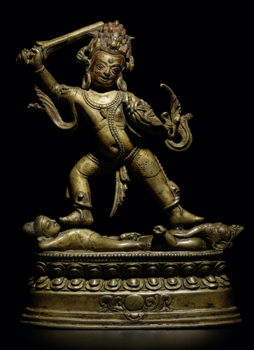 Buddhist Deity: Achala, Standing (Atisha & Mitra Traditions)