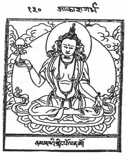 Buddhist Deity: Akashagarbha Main Page