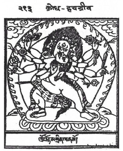 Buddhist Deity: Ten Wrathful Ones