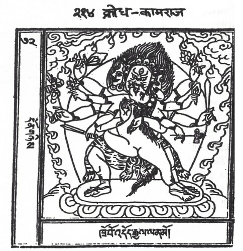 Buddhist Deity: Ten Wrathful Ones