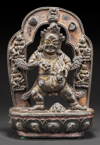 Buddhist Deity: Jambhala (Black) Main Page