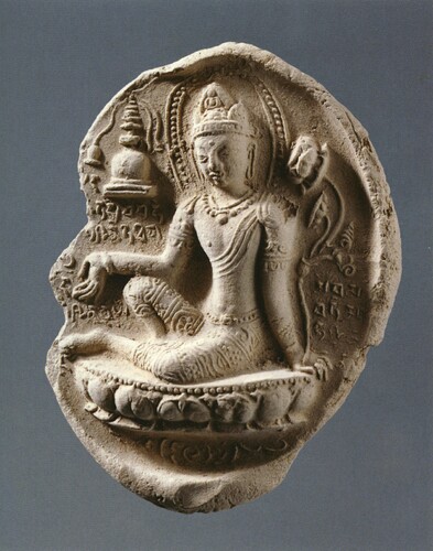 Art History: Medium, Sculpture, Stamped Clay (Tsatsa)