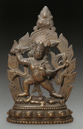 Buddhist Deity: Achala, Standing (Atisha & Mitra Traditions)